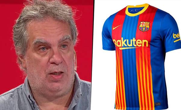 Gustavo Noriega lanzó una insólita crítica a la camiseta del Barcelona ...