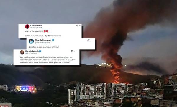 Bombardeo de Estados Unidos a Venezuela: las reacciones de la farándula ...