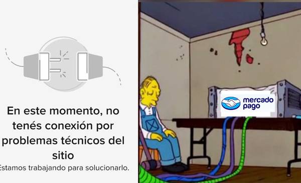 Mercado Pago está caído y estallaron los memes | El Destape