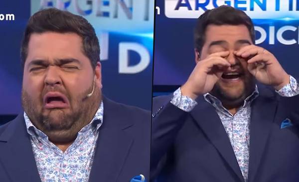 El llanto de Darío Barassi en El Trece: "Qué feo llorar así" | El Destape
