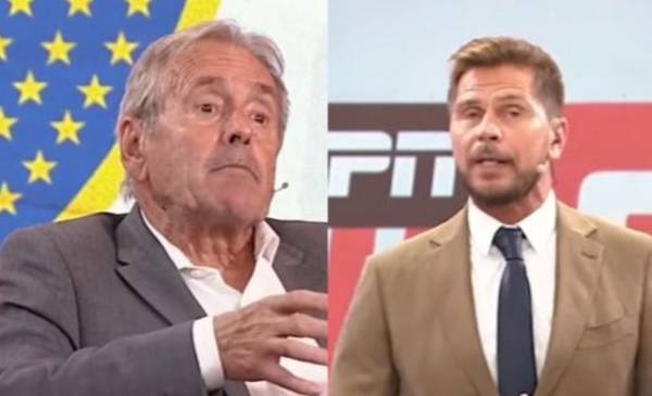 Pollo Vignolo, con una chicana desubicada al Cai Aimar por Boca en ESPN ...