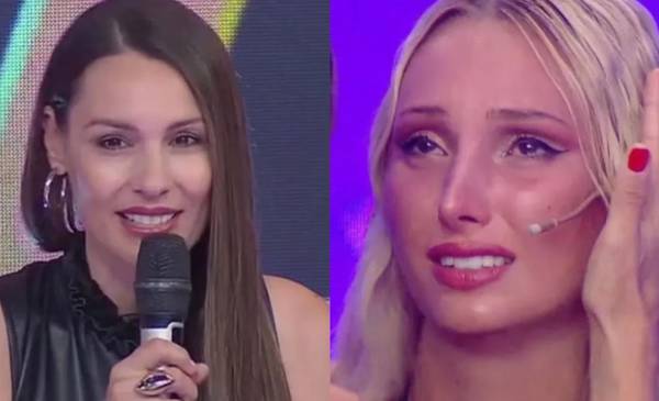 La insólita reacción de Pampita cuando una participante rompió en llanto en Los 8 Escalones: "Es ...