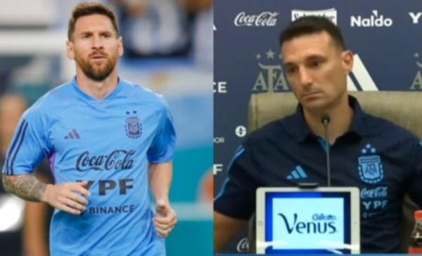 La curiosa reacción de Scaloni cuando le preguntaron por Messi: "No corresponde" | El Destape