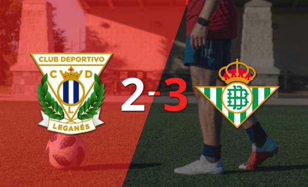 Leganés no pudo con Betis pese al doblete de Daniel Raba | El Destape