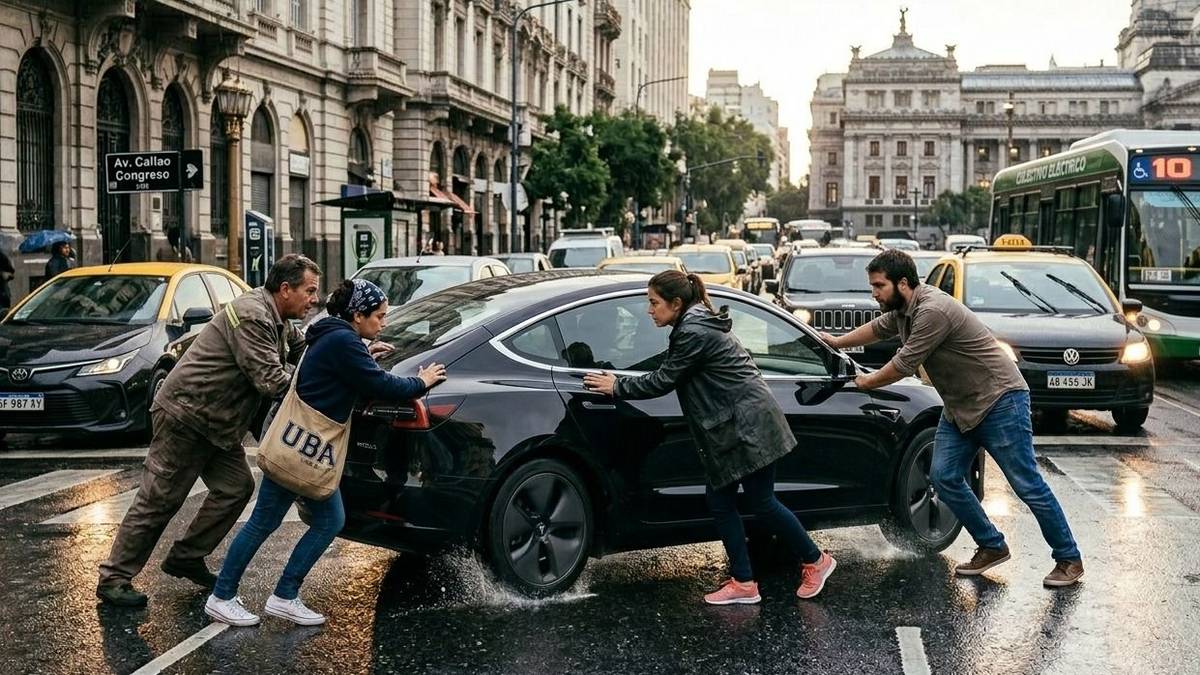 Por qué los expertos recomiendan no empujar el auto cuando se queda ...