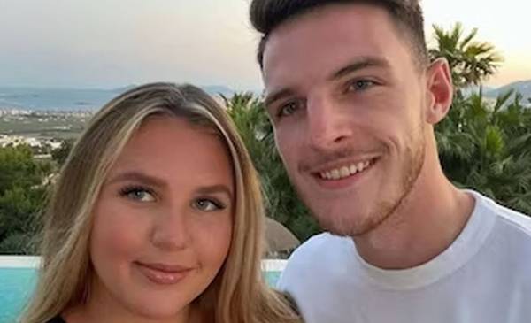 Quién es la pareja de Declan Rice y la historia de cómo se conocieron ...