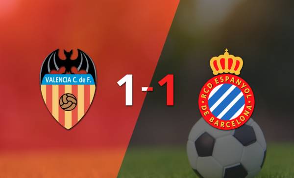 Valencia resolvió su juego de la fecha 33 con un empate 1-1 frente a ...