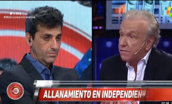 Grabia hizo su descargo y los panelistas de Intratables lo respaldaron ...