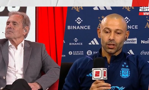 Cai Aimar retó en vivo a Mascherano ante Pollo Vignolo en ESPN: Cai Aimar retó en vivo a Mascherano ante Pollo Vignolo en ESPN: