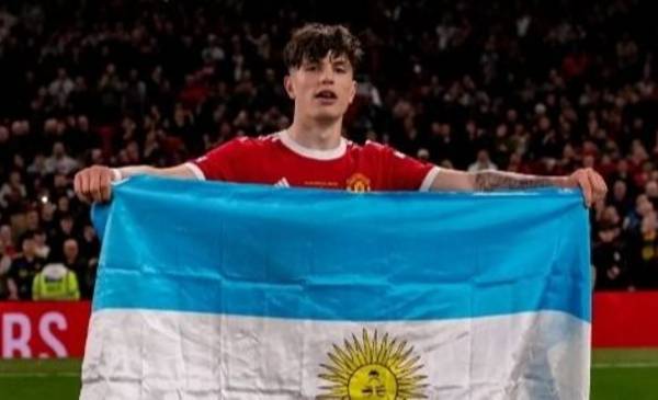 Garnacho sacado: el crack subió un posteo que enloqueció a los hinchas ...