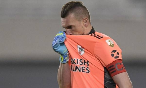 ¿Franco Armani se va de River? La extraña pista que dio su esposa ...