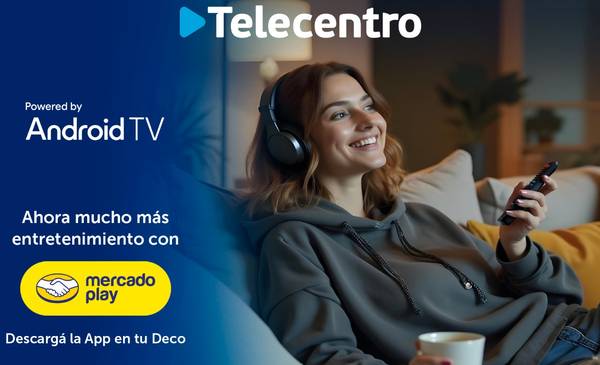 Mercado Play disponible en el Deco 4K de Telecentro con Android TV | El Destape