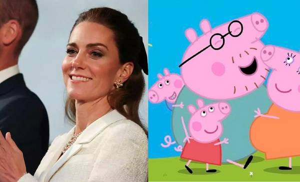 La incleible conexión entre Kate Middleton y la nueva hermana de Peppa ...