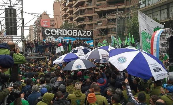 A 56 AÑOS DEL CORDOBAZO, CENTRALES OBRERAS se MOVILIZAN contra el AJUSTE y la REPRESIÓN del ...
