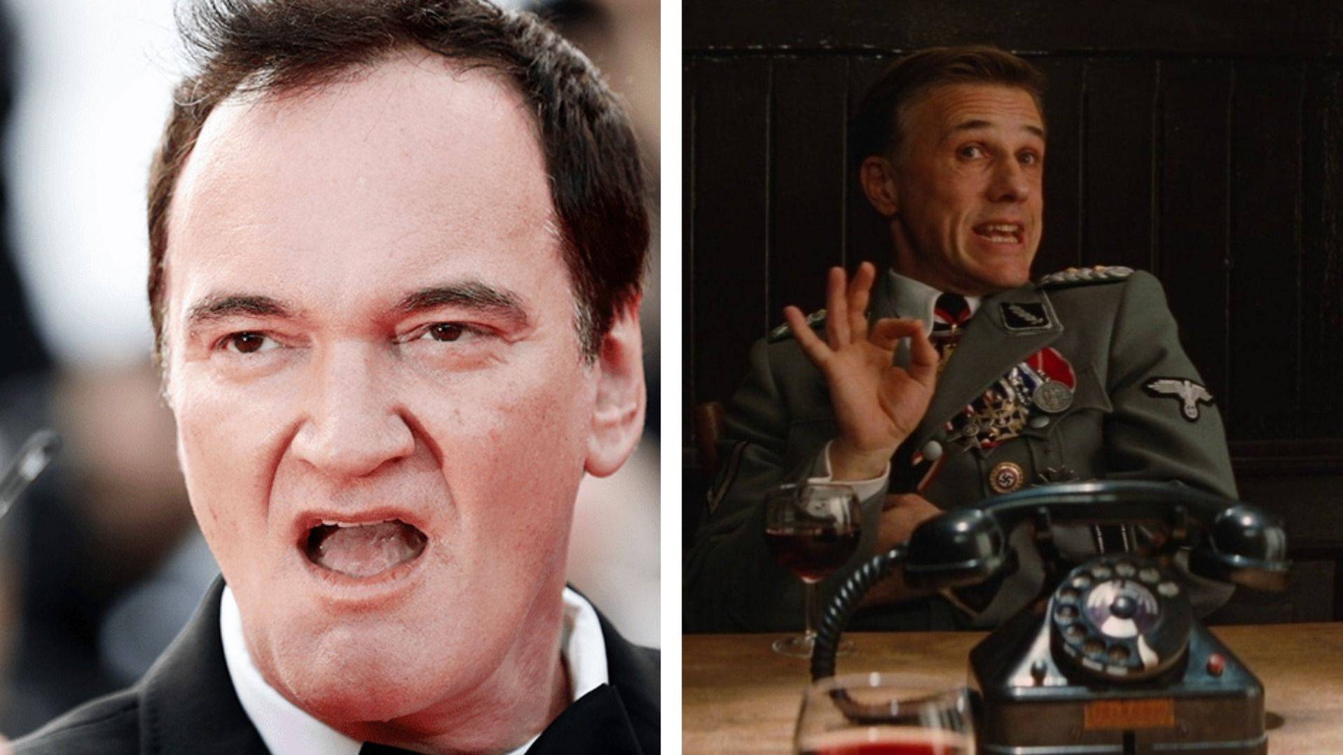 Quentin Tarantino En La Escena De Bastardos Sin Gloria Bastardos Sin