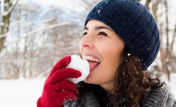 ¿Se puede comer la nieve? Qué afirman los expertos | El Destape