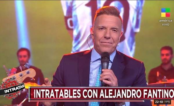 Alejandro Fantino debutó en Intratables y cruzó al periodismo deportivo por las operaciones ...