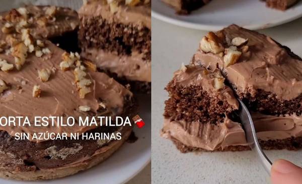SIN HARINA Y SIN AZÚCAR: receta de torta de chocolate estilo Matilda ...
