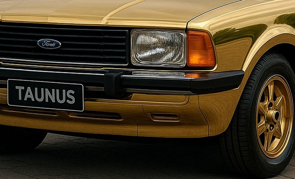 Así es el NUEVO Ford Taunus dorado: vuelve el clásico automóvil en su ...