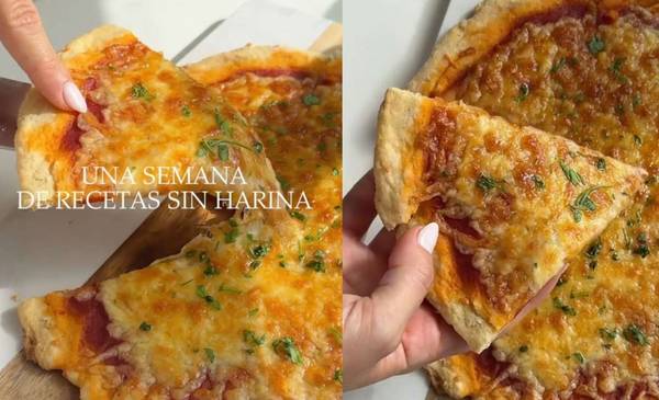 RECETA DE ORO de pizza SIN HARINA y SIN GLUTEN: deliciosa, no inflama y ...