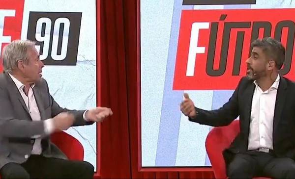 El "Cai" Aimar contundente contra el Negro Bulos en ESPN F90: "Callate ...