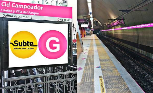 Cómo es la Línea G de subte: el recorrido que cruza toda la Ciudad de ...