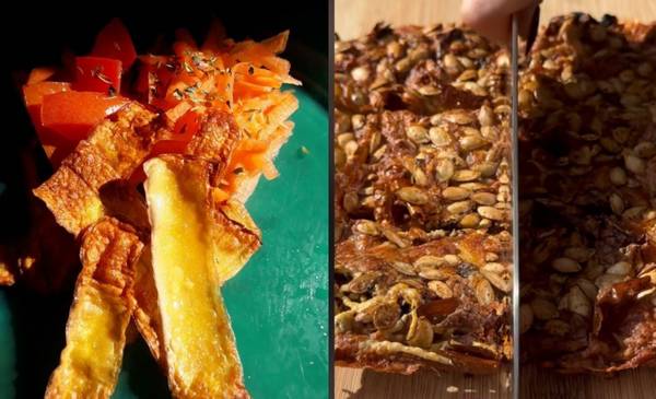Crocantes y saludables: con cáscara de calabaza podés hacer este snack ...