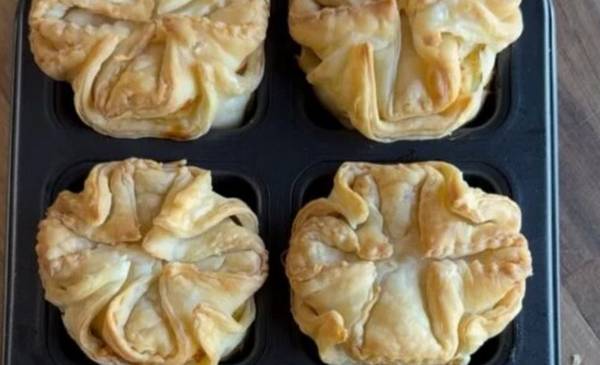 Receta de pastelitos de pollo y queso: una opción express que te salva ...