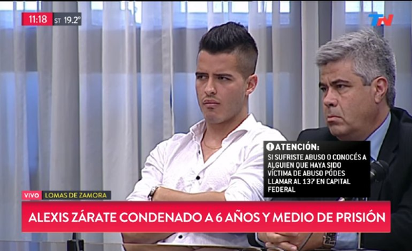 Condenaron Al Jugador Alexis Zárate Por Violación El Destape