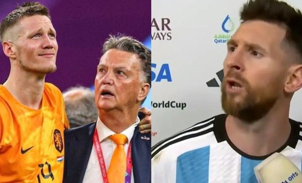 El Bobo Weghorst Opinó Tras El Ataque De Van Gaal A Messi Y La