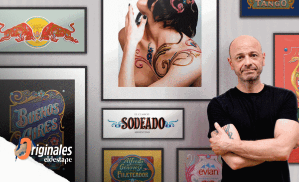 Reivindica el fileteado porteño con su arte y hasta le hizo ...
