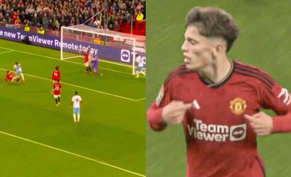 Garnacho volvió al gol: el grito del crack de la Selección en el ...