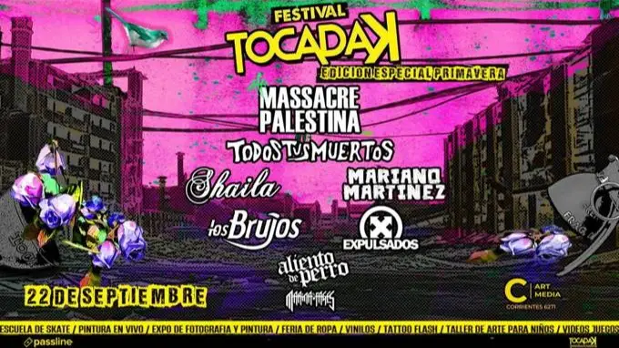 Entradas Festival Tocadak con Massacre, Shaila y más bandas: precios, dónde comprar, line up y ...