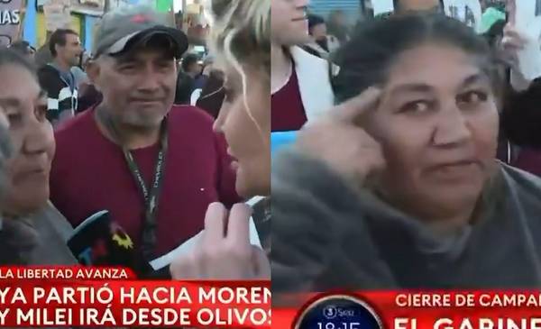 Una vecina de Moreno explotó contra una movilera de TN: "¿No te da ...