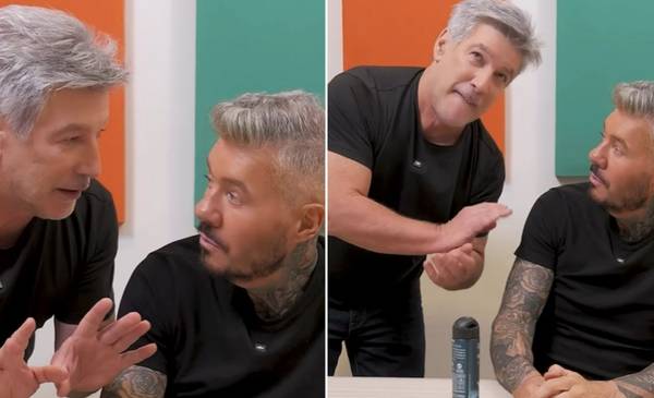 Se viralizó un video de Marcelo Tinelli con Pachu Peña y un desodorante | El Destape