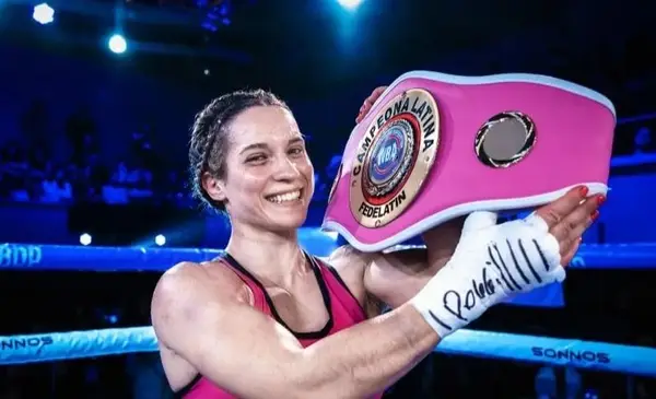 Sol Cudos, la campeona mundial argentina de boxeo envuelta en una ...