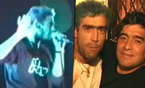Filtran video del Potro Rodrigo cantándole a Maradona en su último show ...