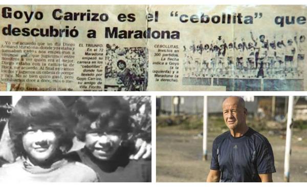 Quién es Gregorio Goyo Carrizo, el Maradona que no fue por una lesión ...