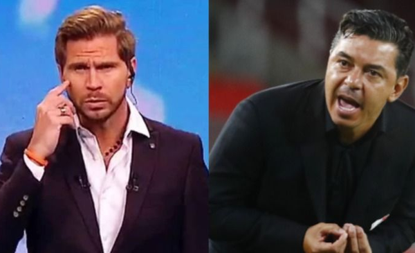 En el programa del Pollo Vignolo sacudieron a Gallardo por River ...