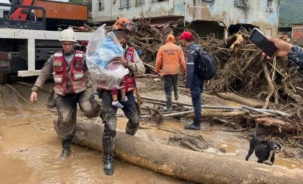 Deslave en Venezuela: más de 20 muertos y 50 desaparecidos | El Destape
