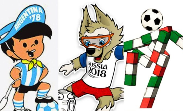 Las mascotas de todos los Mundiales de fútbol de la historia | El Destape
