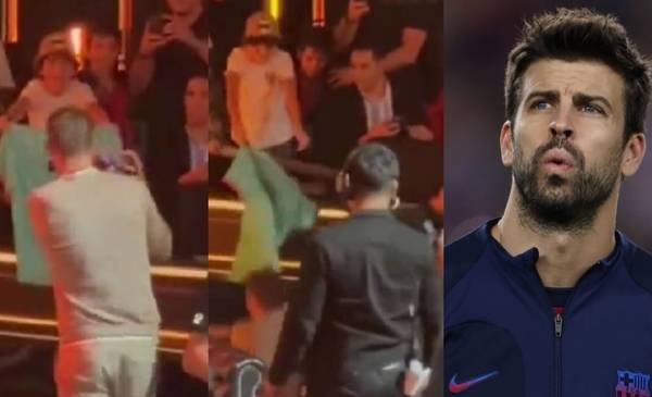 Cayó al vacío: el video del grave accidente que sufrió Gerard Piqué en ...