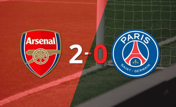 Arsenal le ganó como anfitrión a PSG por 2-0 | El Destape