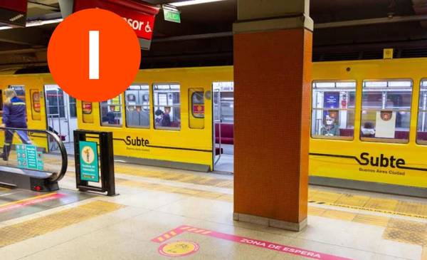 Cuál es el recorrido de la Línea I de subtes | El Destape