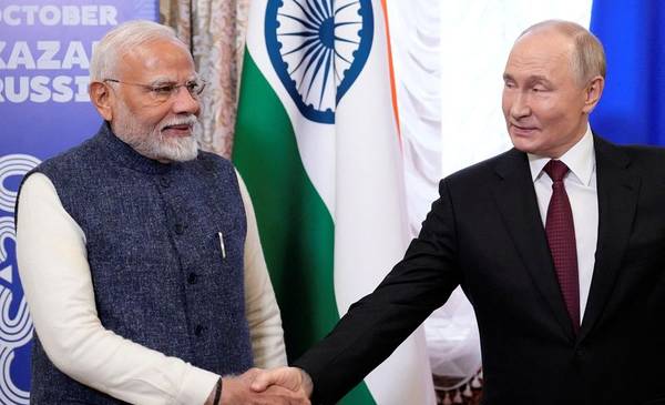 Modi dice a Putin que India quiere la paz en Ucrania | El Destape