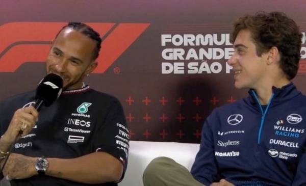 El enorme elogio de Hamilton a Colapinto sobre su futuro en la Fórmula ...