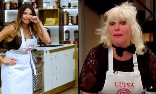 Catherine Fulop y Luisa Albinoni se cruzaron en MasterChef Celebrity ...