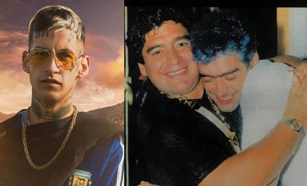 L-Gante grabó La Mano de Dios, en homenaje a Diego Maradona y Rodrigo ...