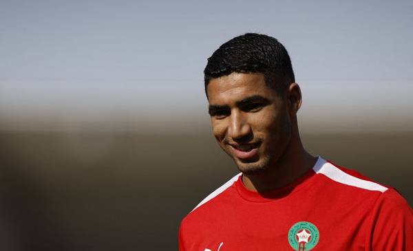 El marroquí Hakimi se enfrentará a su país natal en el Mundial | El Destape