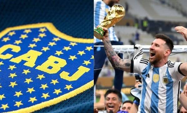 Boca y el referente que se va a tatuar a Lionel Messi: "Lo prometí ...